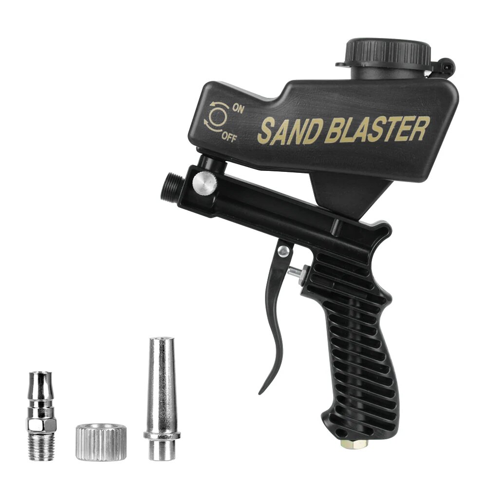 Пескоструйный пистолет Sand Blaster, черный, 7090A Black