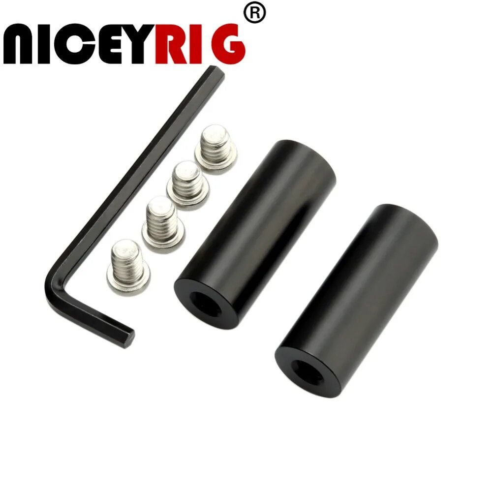 NICEYRIG 15 мм рельсы для фотостудии алюминиевый сплав 2 шт