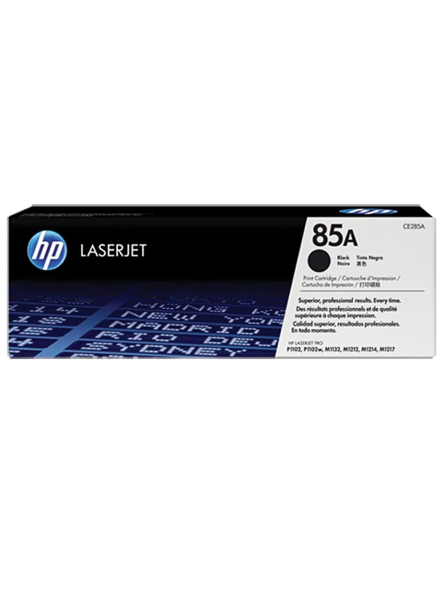 Картридж лазерный LaserJet P1102, №85А, 1600с