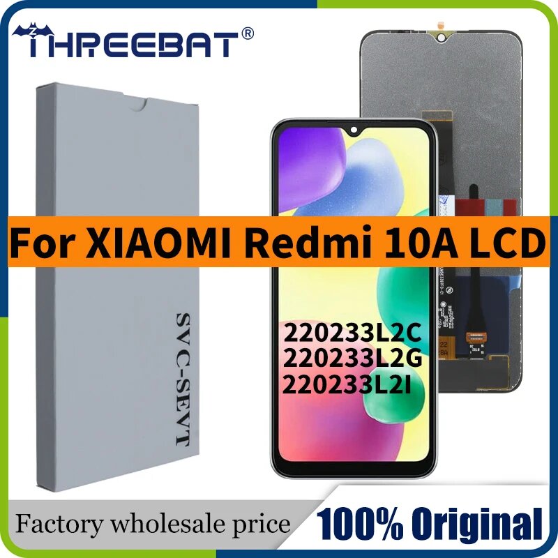 Дисплей Xiaomi Redmi 10A Black With Frame 6.53"