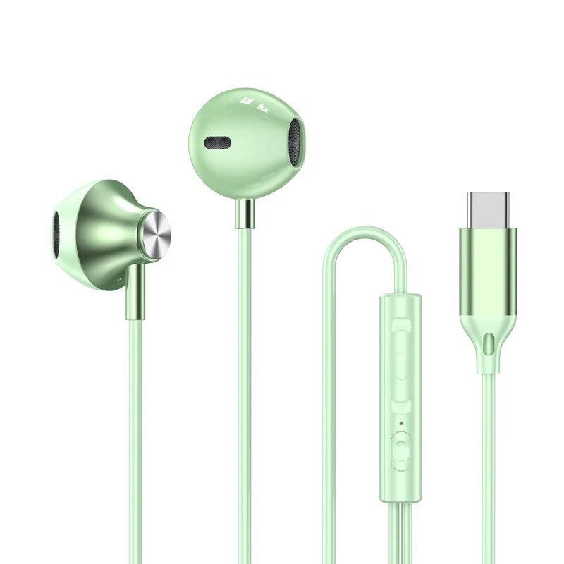 Проводные наушники Samsung HiFi для Galaxy Green Type C