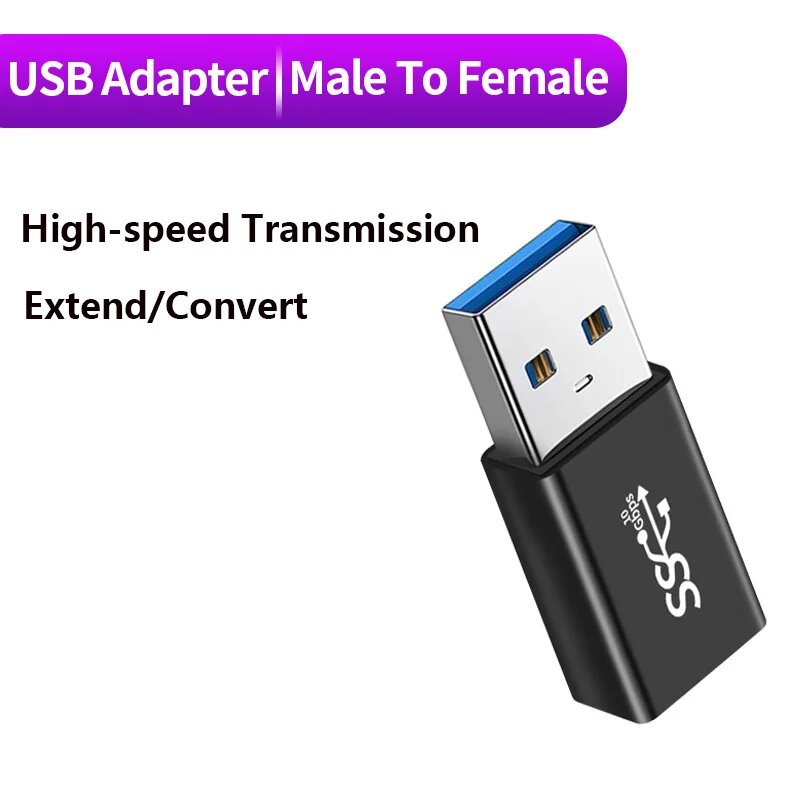 USB 3.0 адаптер мужской в женский, style 1