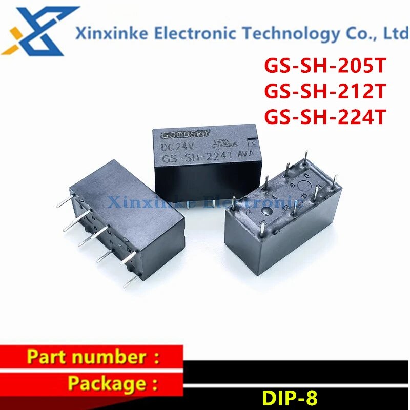 Реле GS-SH-205T GS-SH-212T GS-SH-224T GS-SH-212T