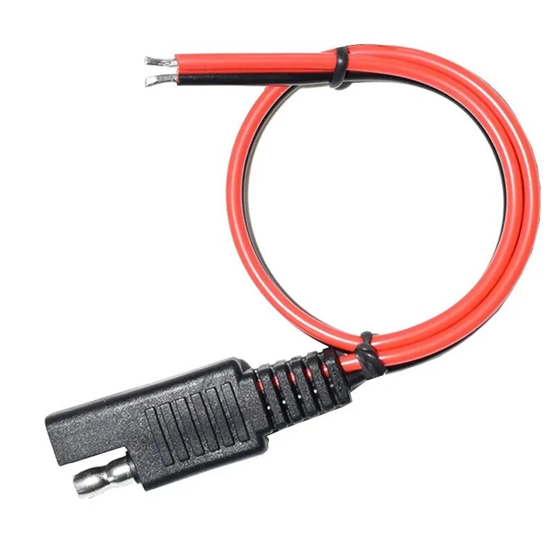 Автомобильный Удлинительный кабель 30 см 12 в SAE Power 18AWG 2 Pin с кабелем SAE, быстроразъемный Удлинительный кабель
