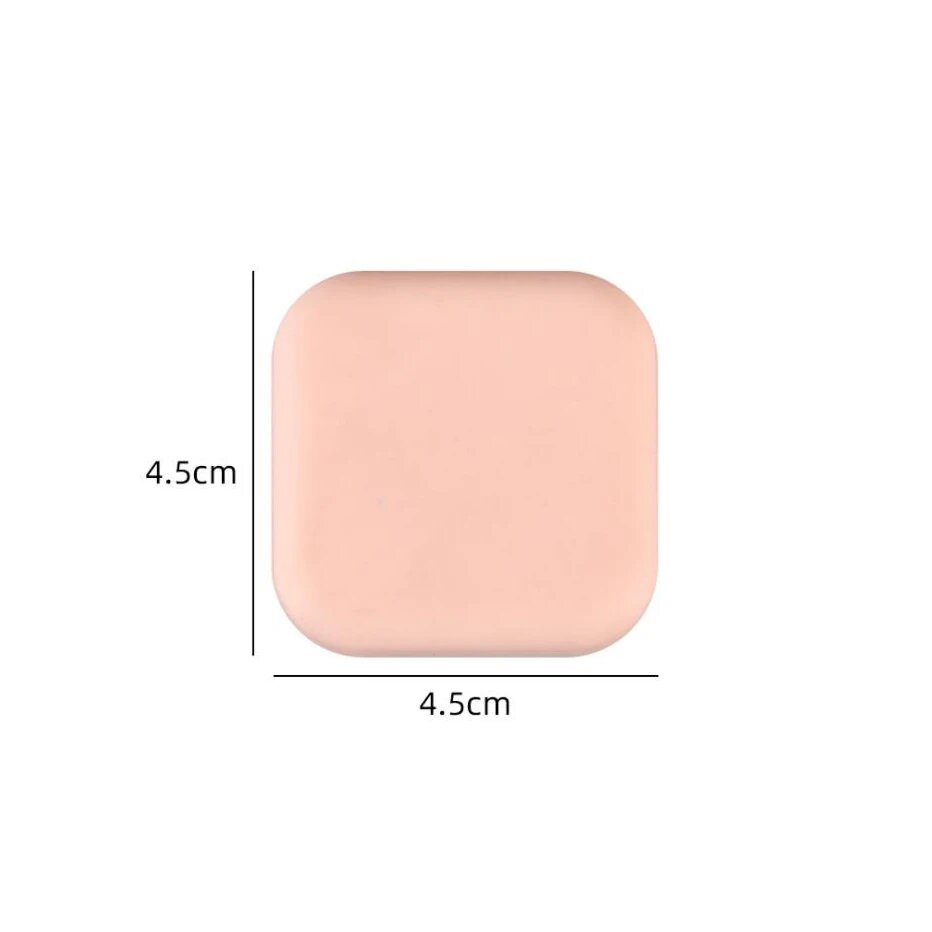 Силиконовые бамперы для мебели, 4.5x4.5 см, square-pink
