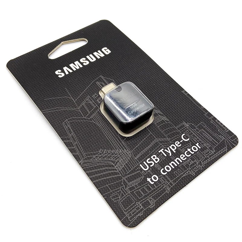 SAMSUNG USB Type-c OTG адаптер USB C к разъему для Galaxy S23 S22 S21 S20 S10 Plus с поддержкой ручки/U DISk/мыши/Gamepad