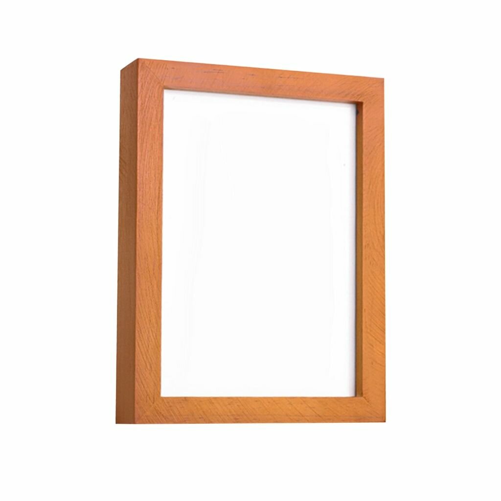 Офисная фоторамка для хранения денег-коричневая