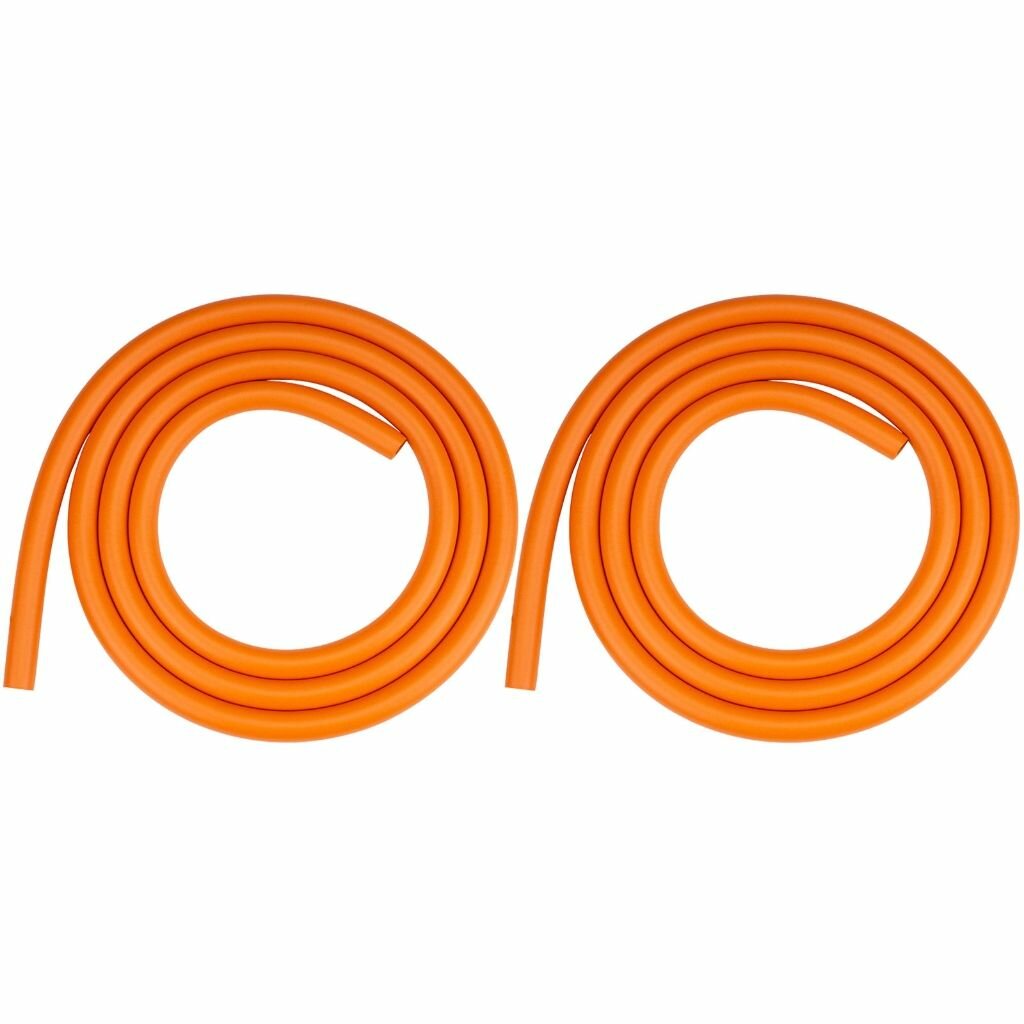 (2 шт.) Звукоизоляция внутренней проводки велосипеда хлопок - 2 шт. оранжевая 1,5 метра