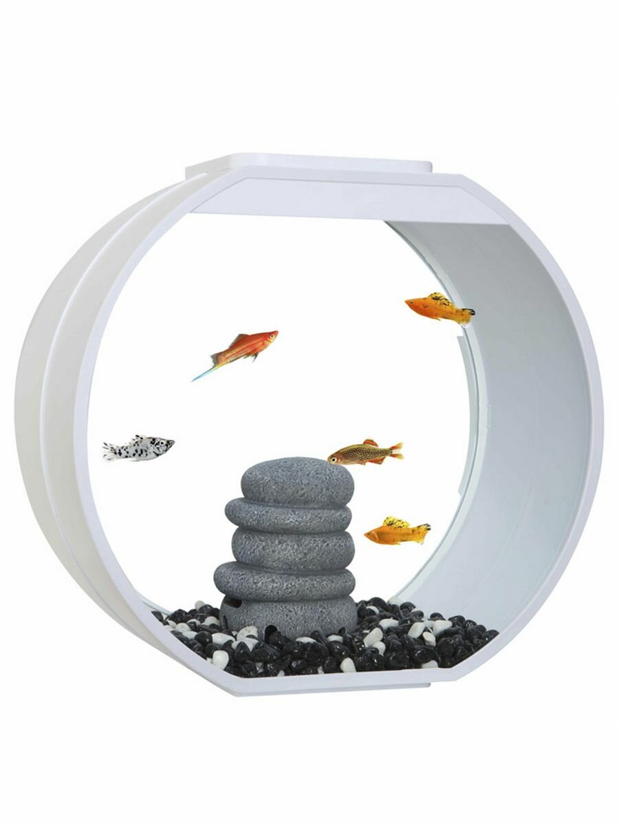 Аквариум AA Aquarium "Deco O UPG", 20л, белый