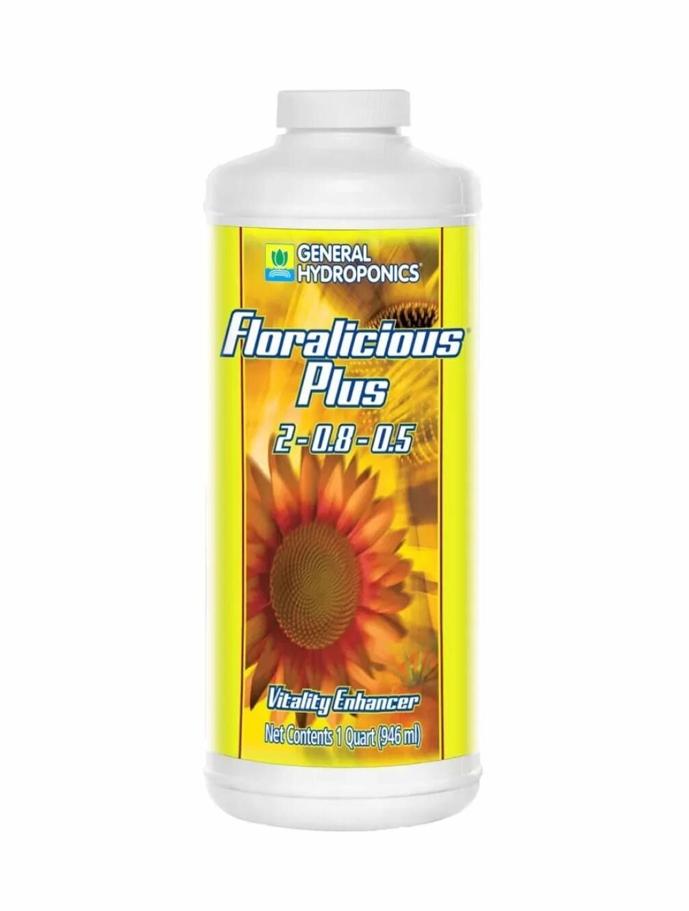Удобрение для роста и цветения General Hydroponics Floralicious Plus 946 мл.
