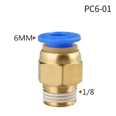 Пневматический фитинг для воздушного компрессора PC6-01