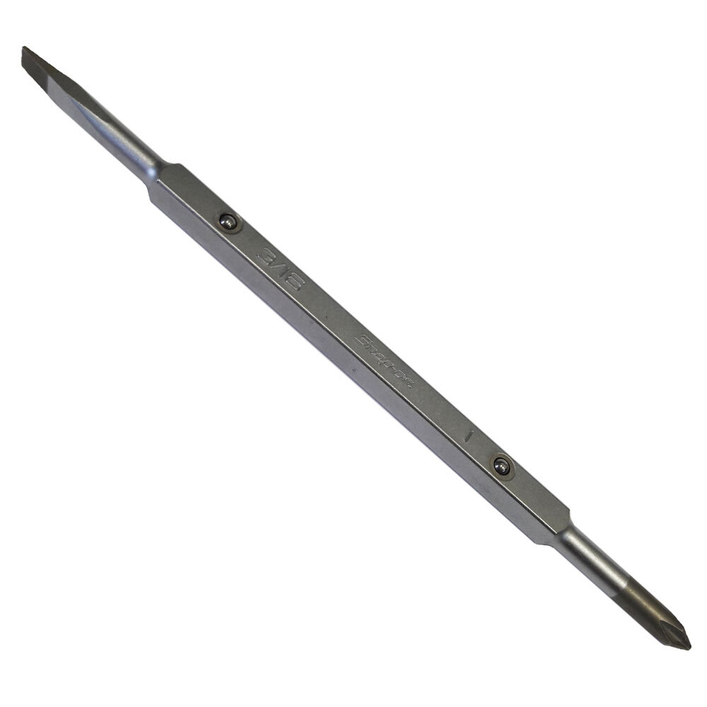 Сменное 2-х стороннее жало для отвертки Snap-on SDDD42, шлиц 3/16" и крест РН1, SSDD44-1A