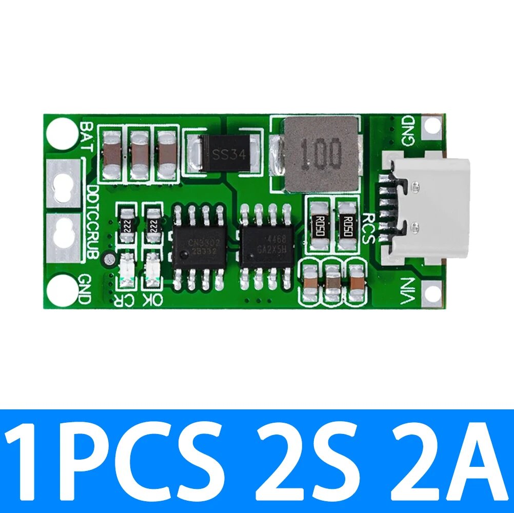 Baishundianzi мульти-ячеечный повышающий модуль заряда для литиевых аккумуляторов