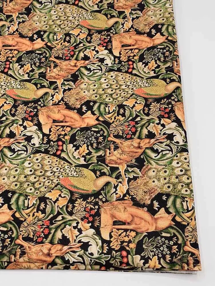 Хлопчатобумажная ткань Thief Bird William Morris 0,5 метра N 7