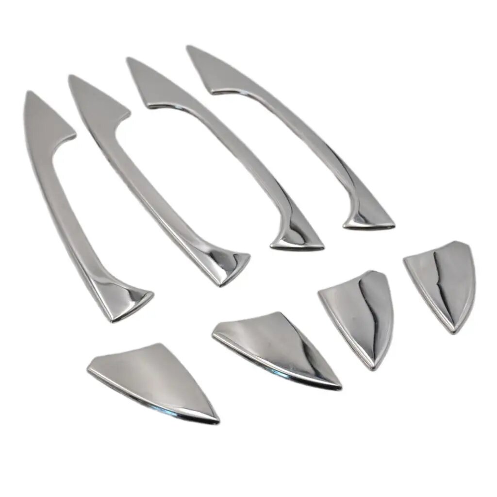 Автомобильная стальная хромированная накладка на дверную ручку для ML Class W164 06-11