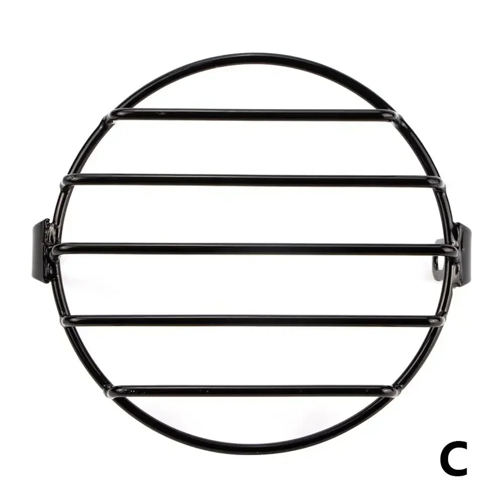 Чехол для передней фары Honda Bobber Yamaha 6,14 дюйма защитная сетка для передней фары мотоцикла C