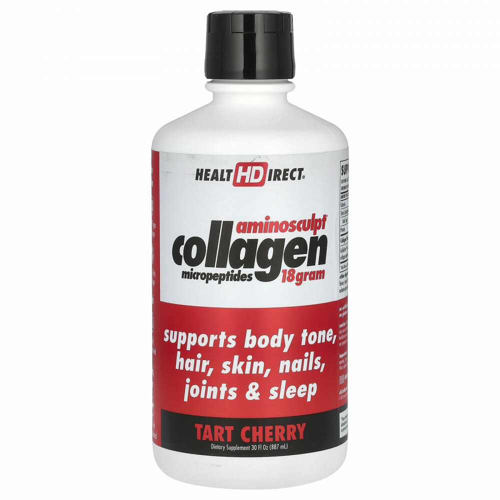 Health Direct, AminoSculpt® Collagen Micropeptides, вишня, 18 г, 887 мл (30 жидк. Унций)
