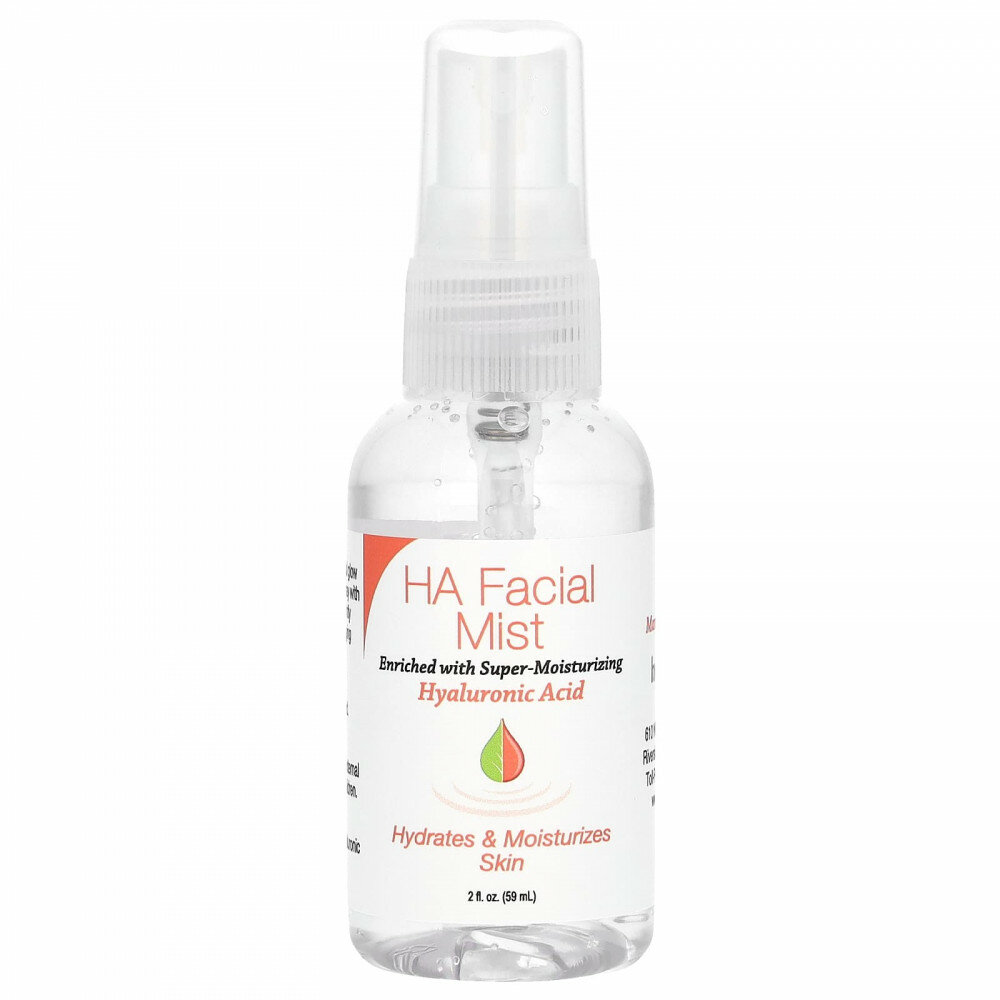 Hyalogic, спрей для лица с гиалуроновой кислотой, без отдушки, 59 мл (2 жидк. унции)