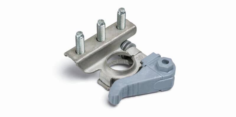 Клемма АКБ "плюс" 3-х контактная, быстросъемная (VESTA, X-RAY, LARGUS) (артикул AX724)