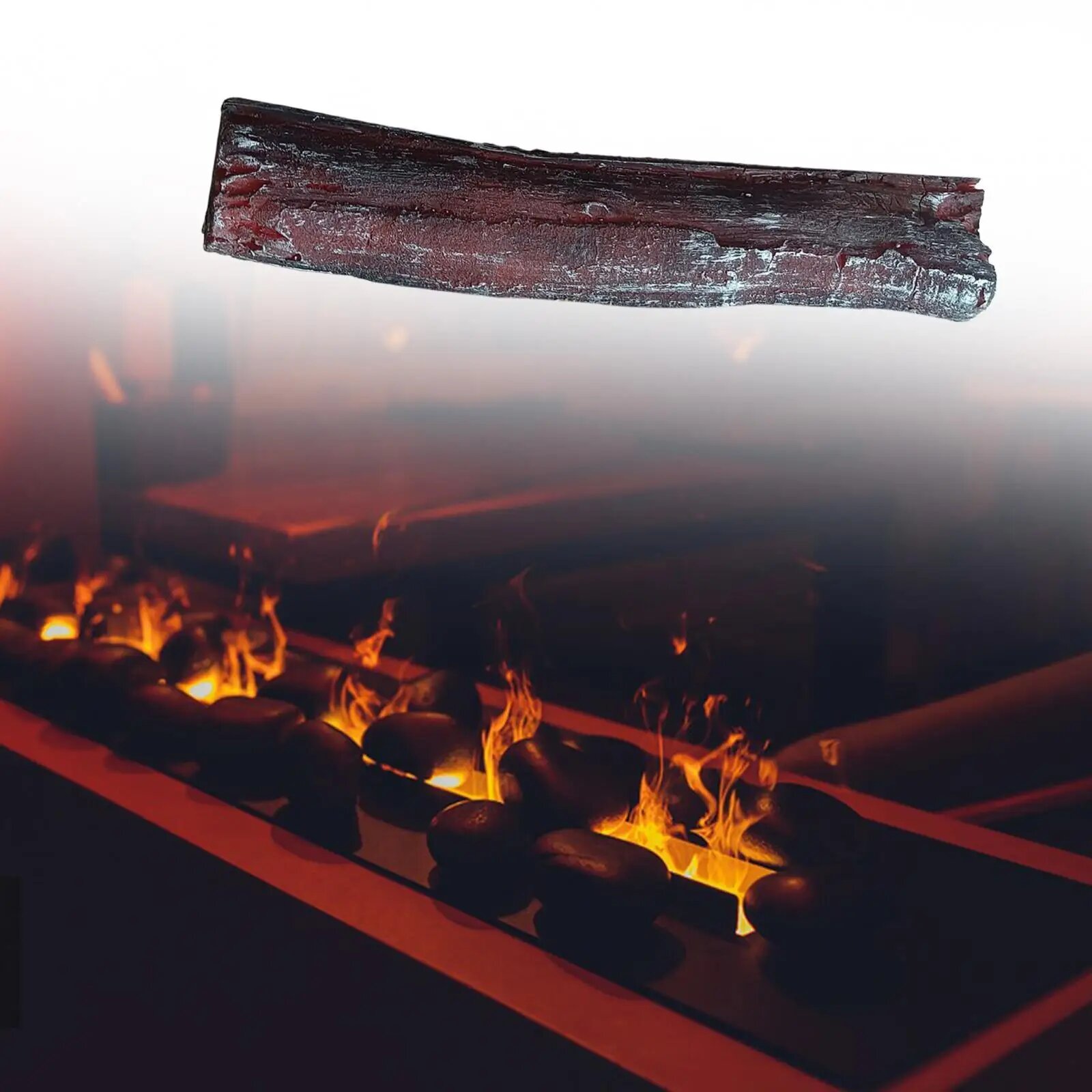 Имитация угольного электрического камина, украшения, каминный сердечник, искусственная дрова для спальни, домашний подарок на день рождения, декор для кемпинга и кабины