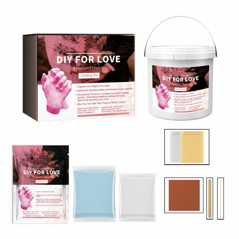 Наборы для ручного литья пар, гипсовая форма сделай сам , подарок на Рождество, юбилеи, девичник, свадьбу, помолвку