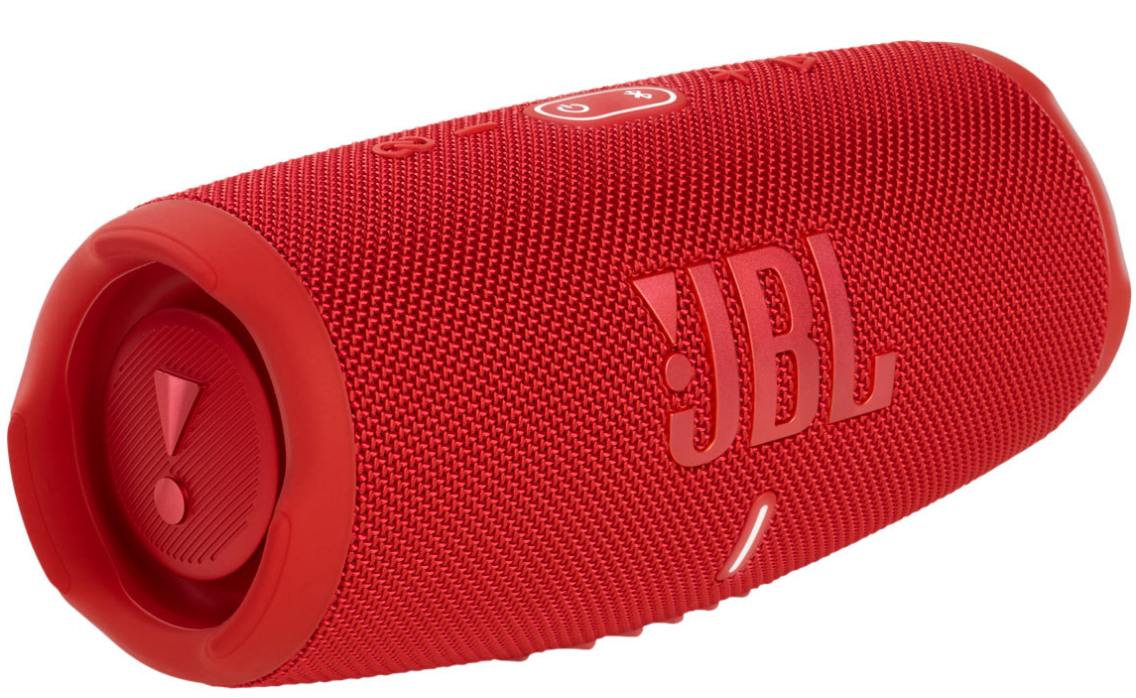 Портативная акустика JBL Charge 5 RU, 40 Вт, красная , JBLCHARGE5RED — фото 1