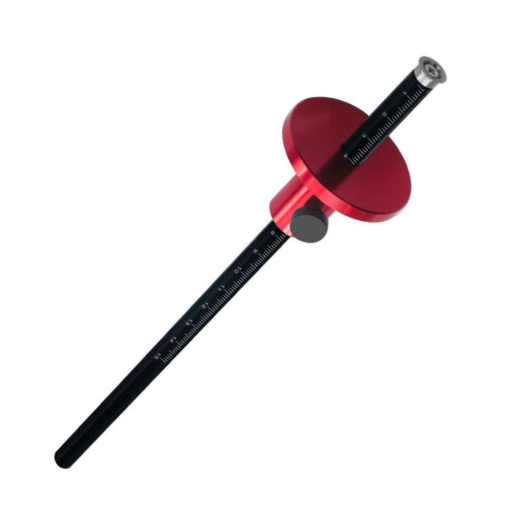 Набор инструментов, Европейский инструмент для разметки по дереву с метрической и дюймовой шкалой