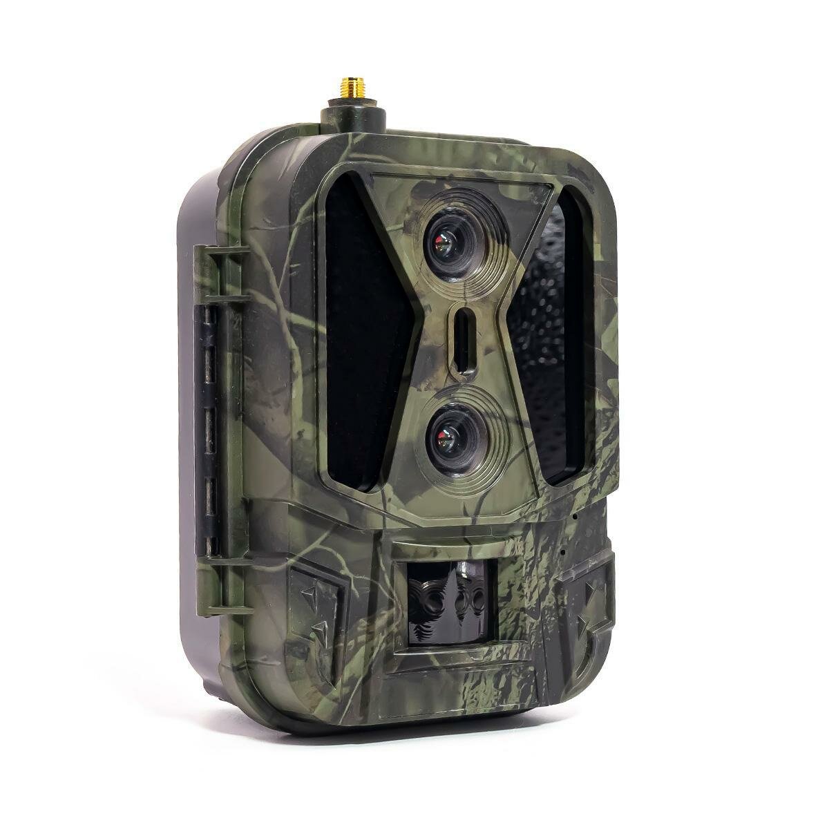 Уличная 4К/4G фотоловушка с двойной камерой Филин 950 Ultra-Li (4K-4G) (K5916RU) с аккумулятором 8000mAh. 4К/4G(LTE), двойная камера, SD-карта.