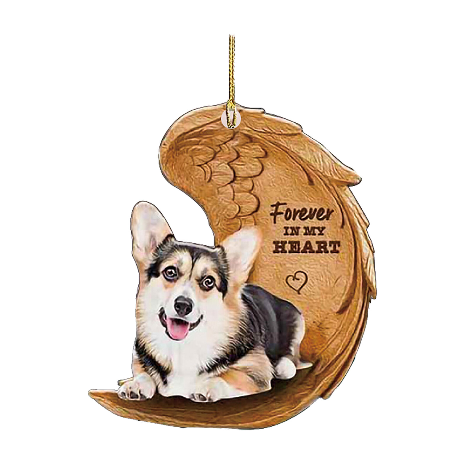 Мультфильм 2DAngelDog Крылатые собаки Подвесной орнамент Мультяшная подвеска Автомобильная сумка Брелок-подвеска Автомобильные зеркала заднего вида Аксессуары