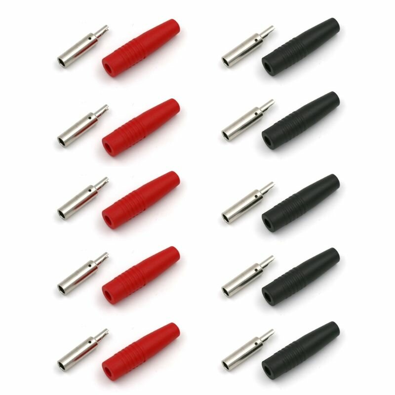 1 комплект разъемов типа "банан" диаметром 10,4 мм