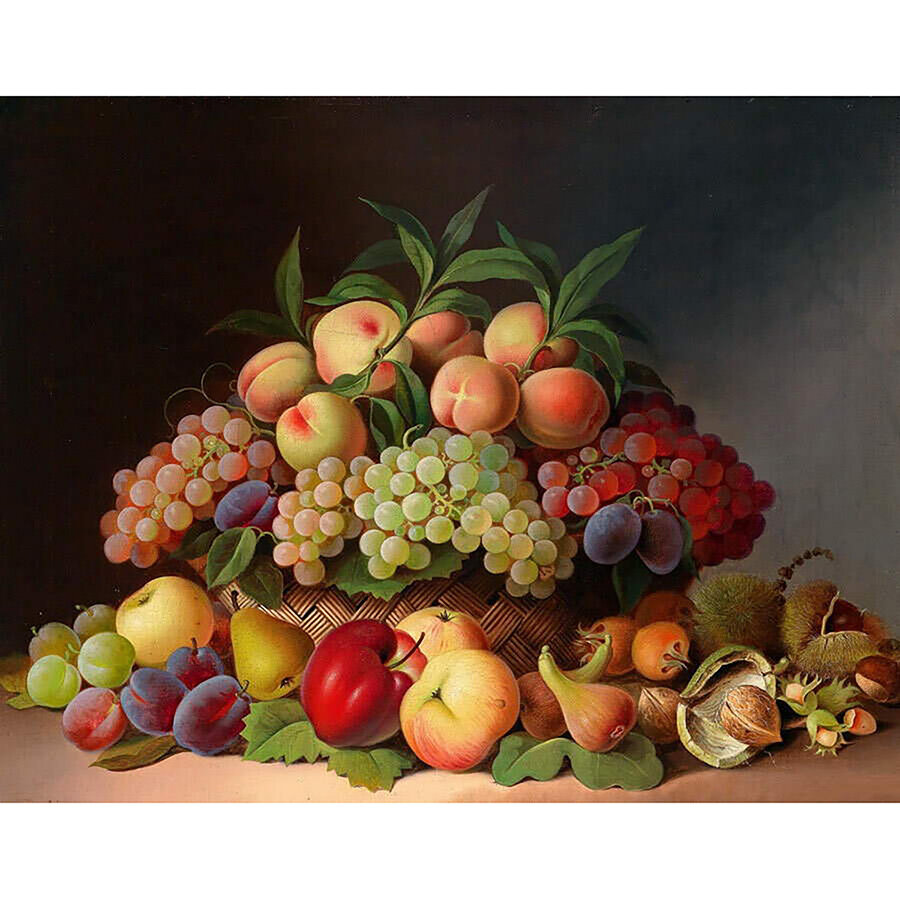 Алмазная картина 40х50 Натюрморт на подрамнике YSG9951