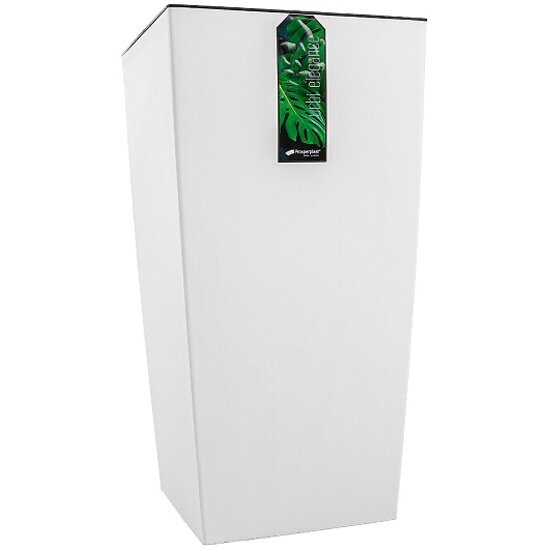 Кашпо для цветов Prosperplast URBI SQUARE DURS265-S449 белый 2 предмета 11 и 26.6л