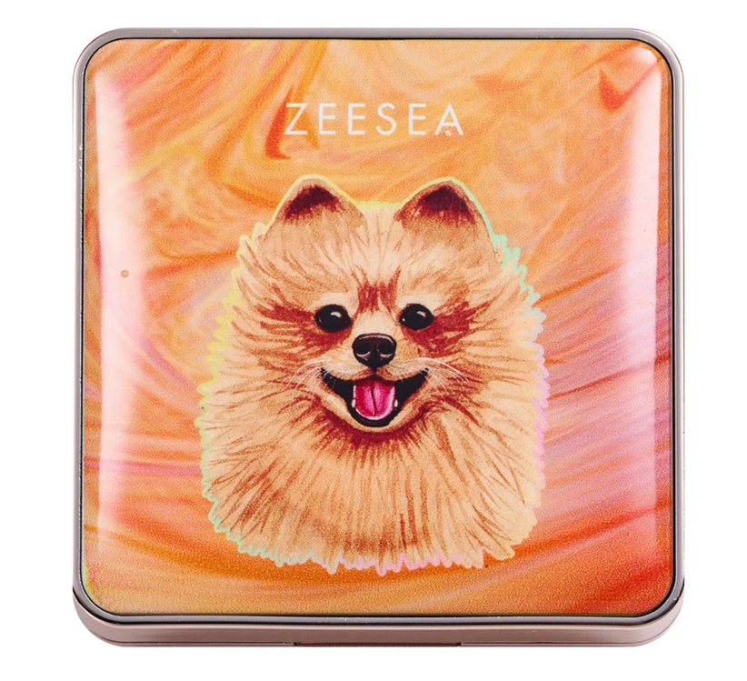 Тени ZEESEA для век четырехцветные Puppy, тон P01, 4.8 г