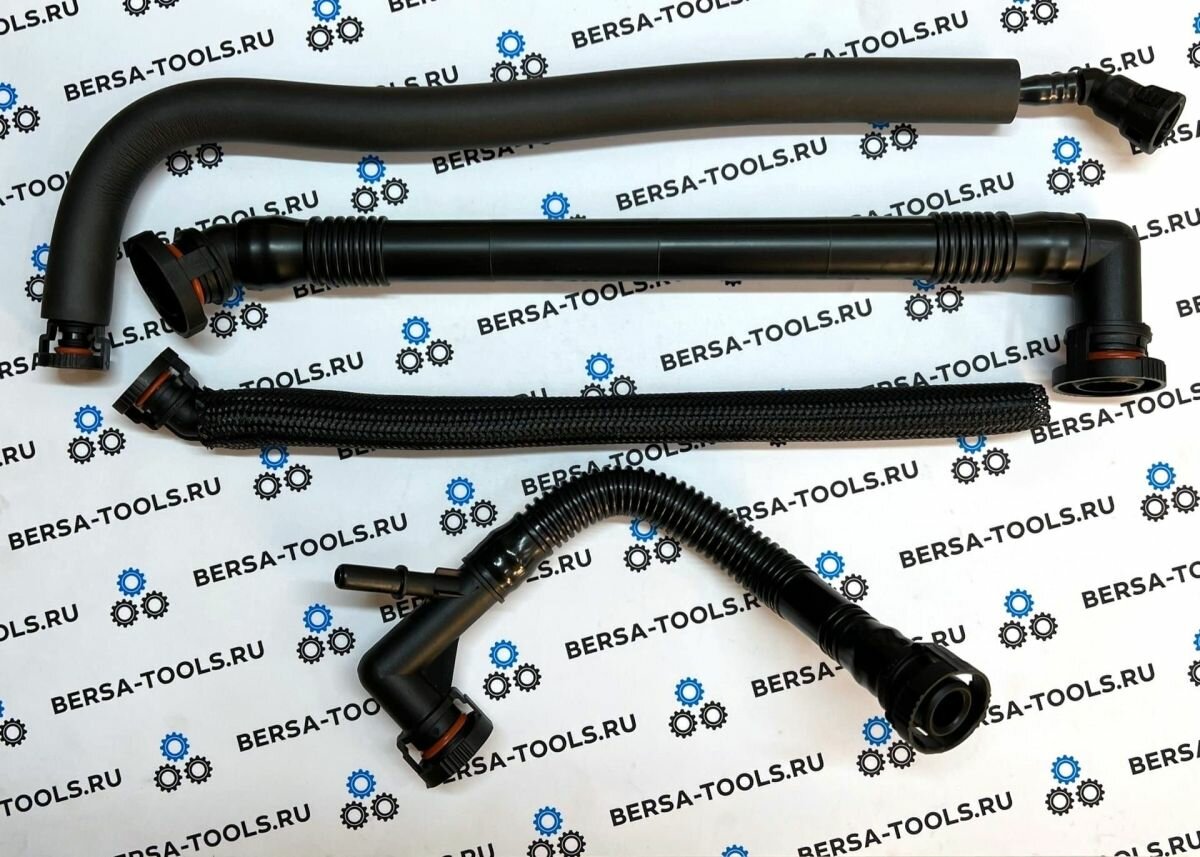 Комплект патрубков системы ВКГ BMW M52, M54 (11617501566)