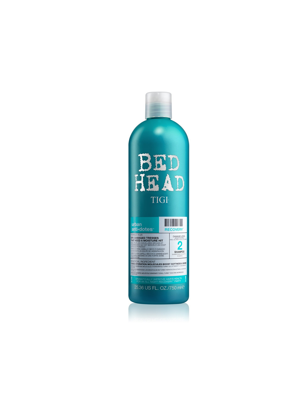 TIGI Bed Head Recovery Shampoo - Шампунь увлажняющий для сухих и поврежденных волос 750 мл