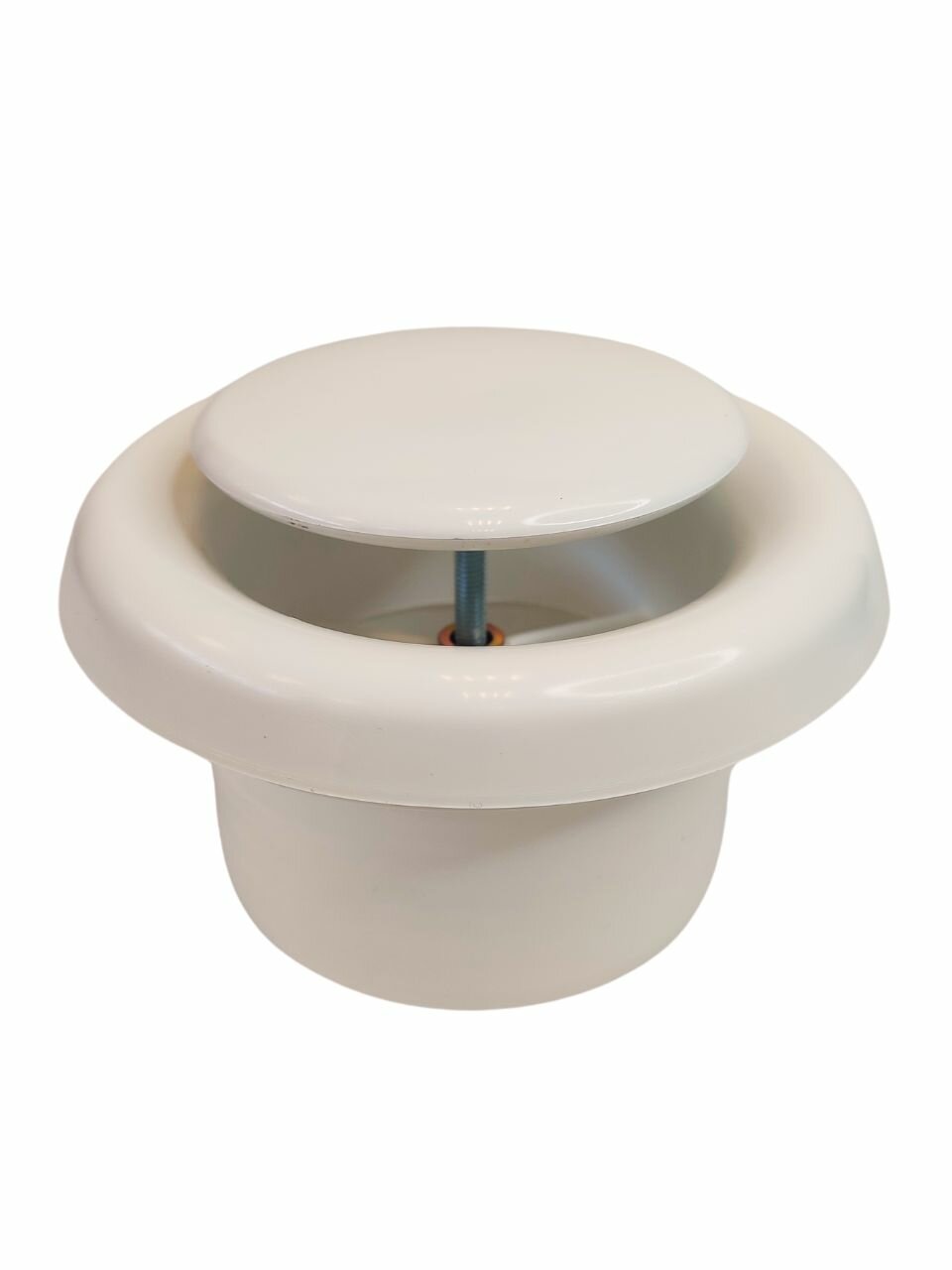 Универсальный потолочный диффузор d125 мм, пластик, белый