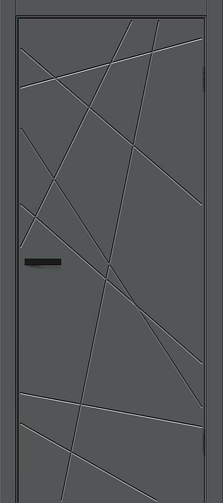 Дверь Граффити-5ДП Stormy Silk Браво 200*60