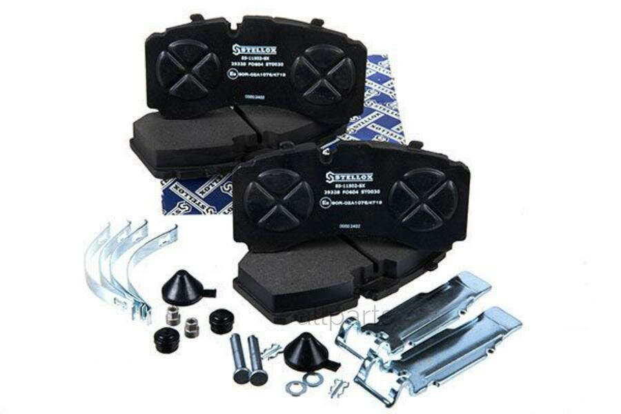 STELLOX 8511502SX колодки дисковые! увел. ресурс. соскобами.29318/29319 215x107x30/33\SCHMITZ, SAF
