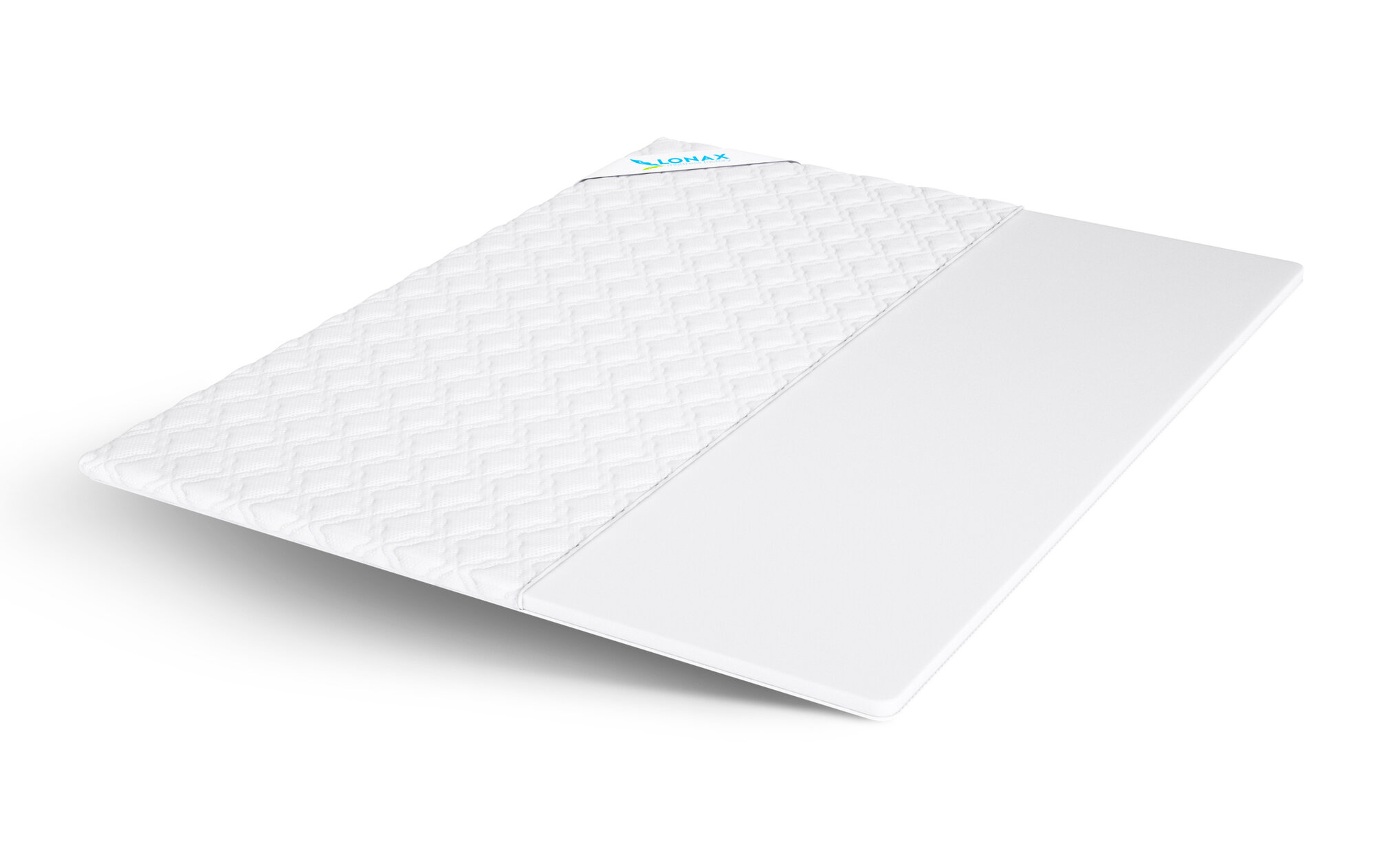 Матрас Lonax Strutto 3 155х190 серии Топпер высота 3 см анатомический средней жесткости Беспружинный