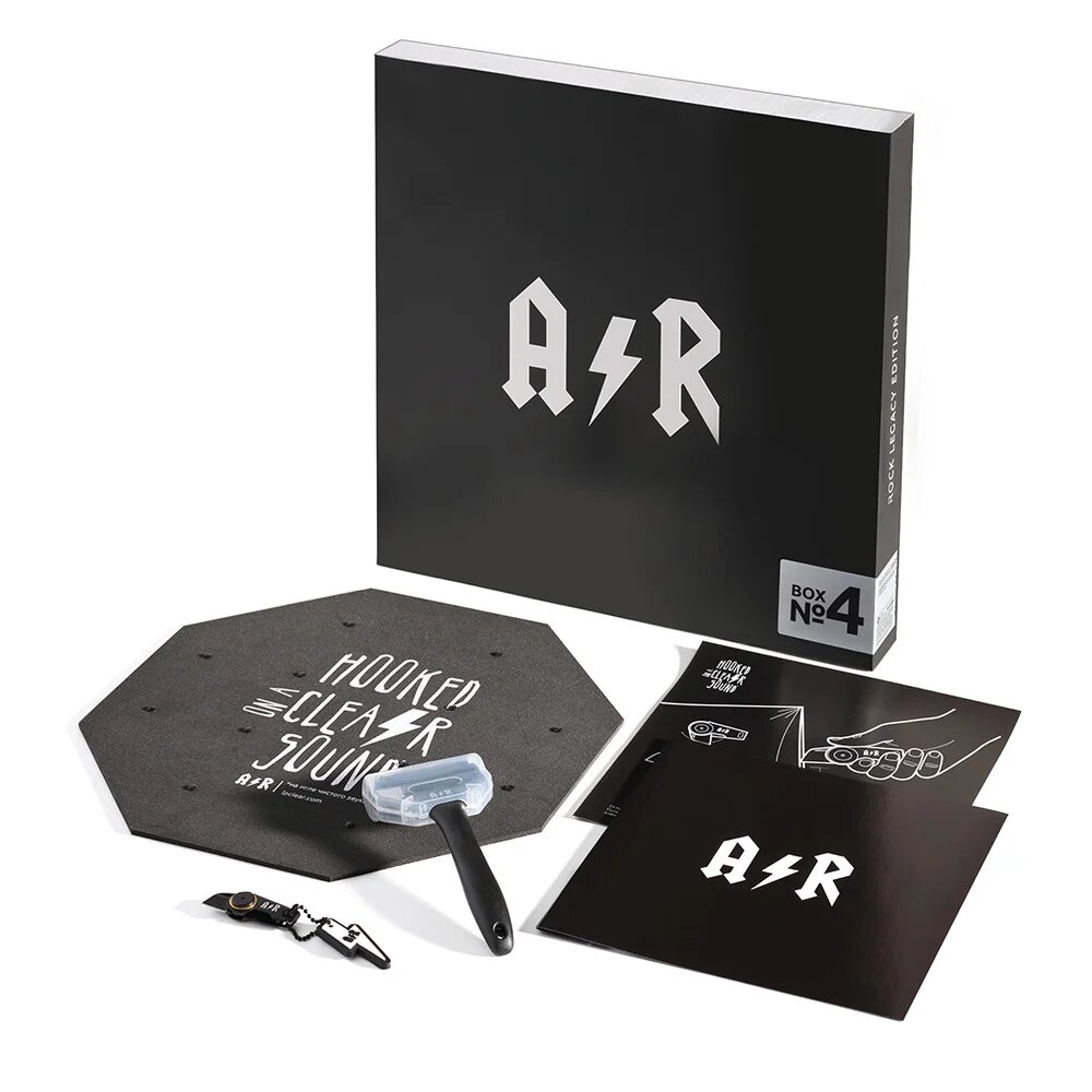 Набор мат и ролик Analog Renaissance Rock Legacy Edition №4 для экспресс очистки винила