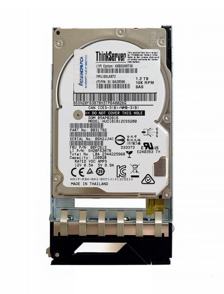Жесткий диск Lenovo 1FF200-156 1,2Tb 10520 SAS 2,5" HDD