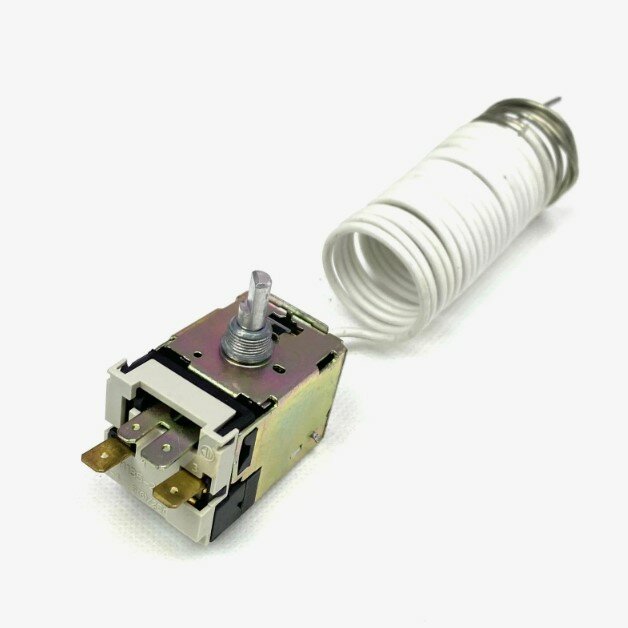 Термостат (терморегулятор) ТАМ-135, длина капилярной трубки 2,5 м, универсальный, для всех производителей холодильников.