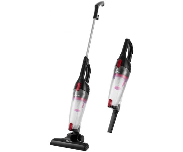 Ручной пылесос Kitfort КТ-597-1 черный/красный