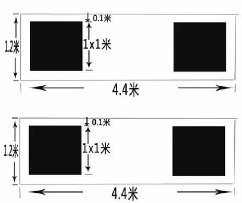 Панорамное изображение 360, 4,4x1,2м, 1080p, 30fps, 2G, передняя и задняя установка