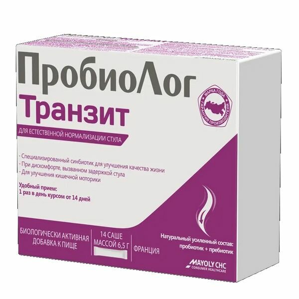 Пробиолог Транзит порошок саше 6,5г N14
