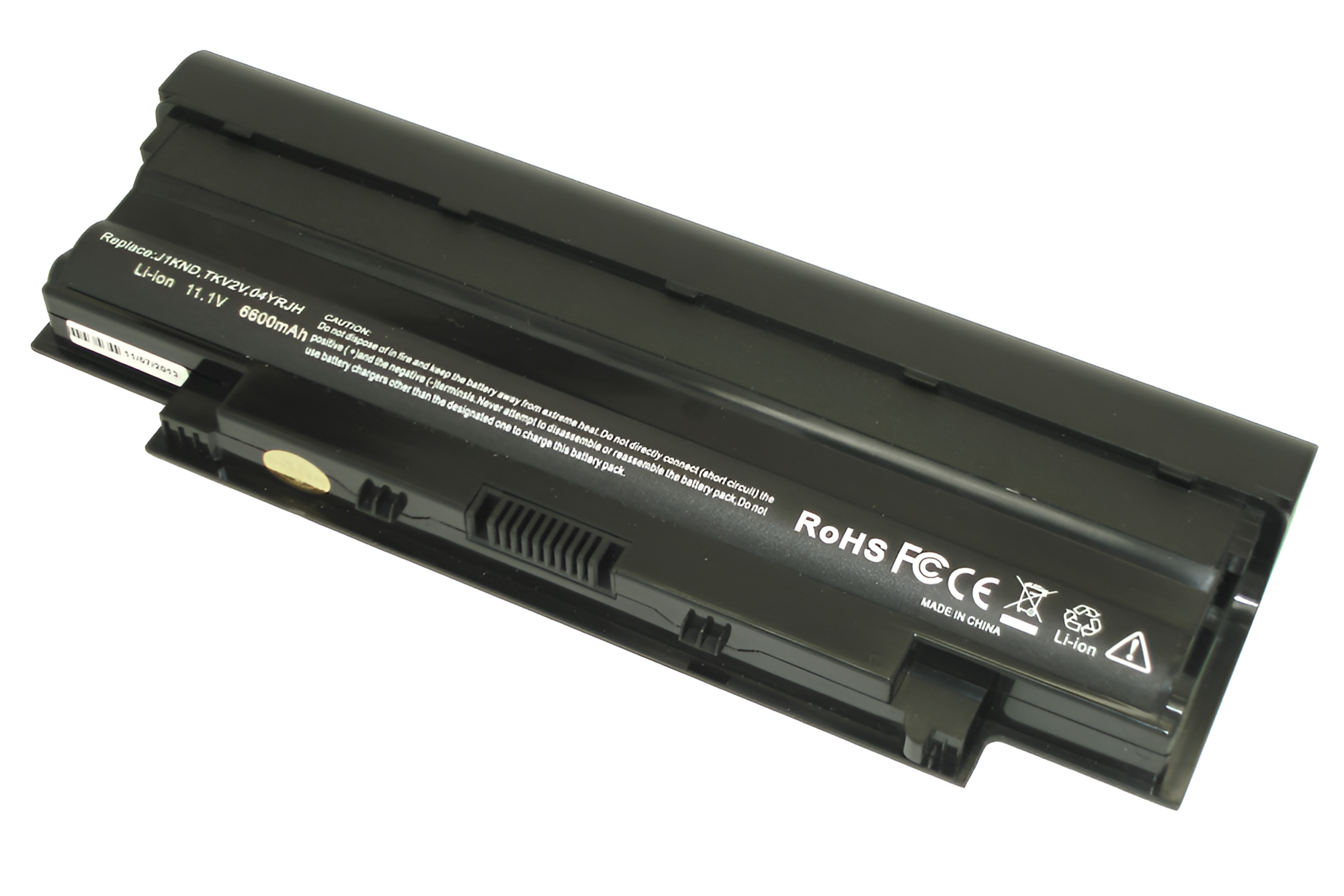 Аккумулятор для Dell Inspiron N5110 N4110 N5010R (11.1V 7800mAh) OEM p/n: 04YRJH 07XFJJ 312-0233