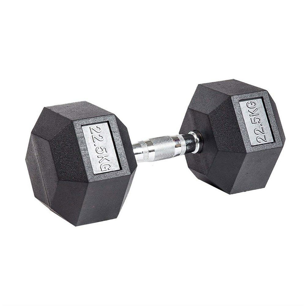 PROFI-FIT Гантель гексагональная обрезиненная PROFI-FIT 22,5 кг