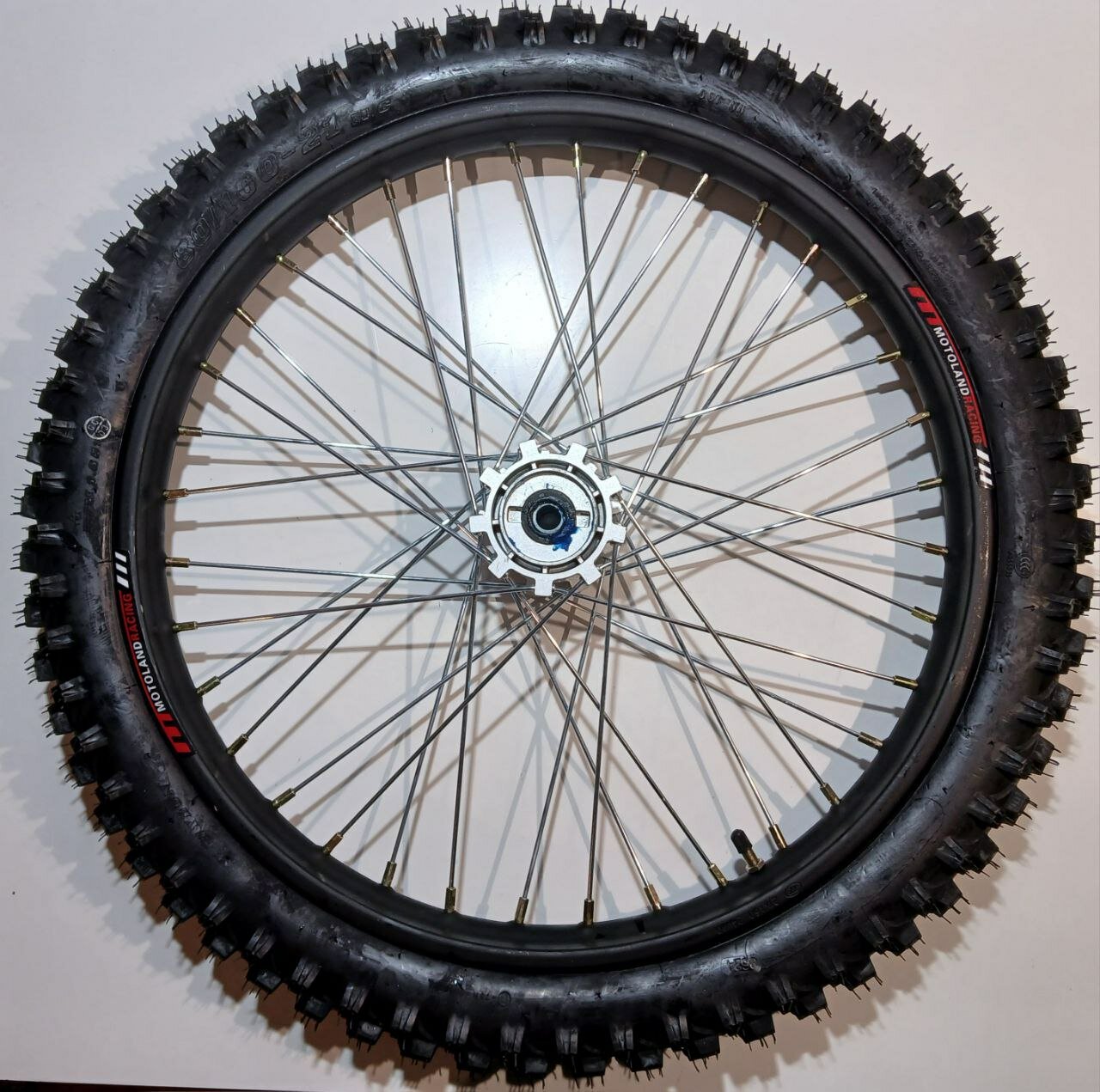 Колесо переднее в сборе(80/100 21") под ось Ф15мм мотоцикл XR300 LITE