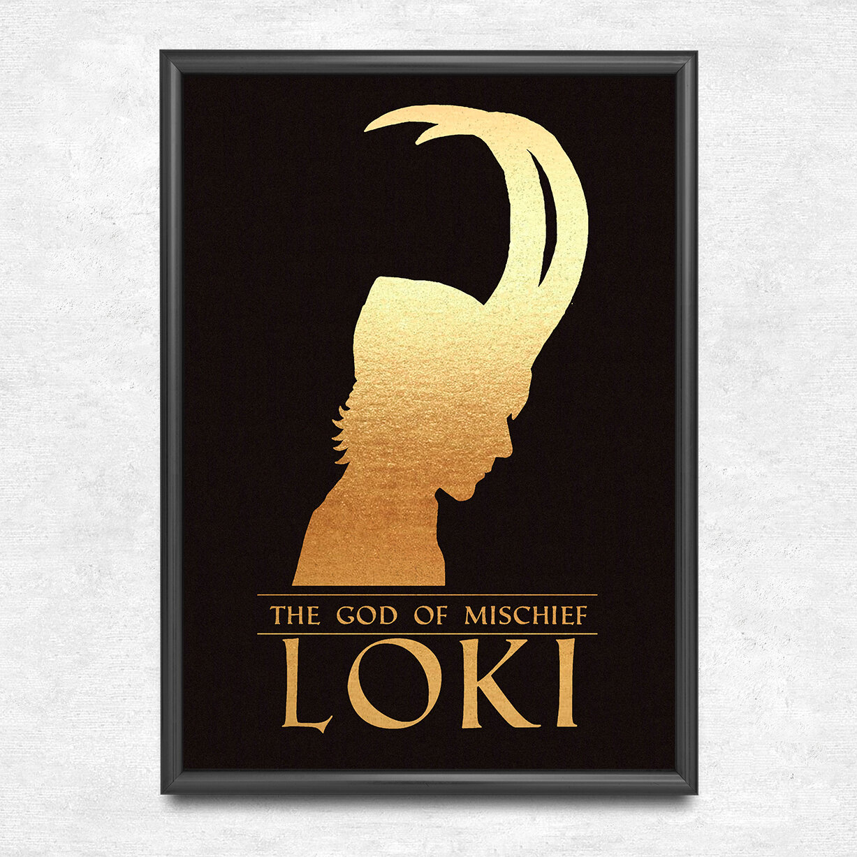 Постер Локи / плакат для интерьера Loki. Марвел, Marvel, комиксы, фильмы, игры
