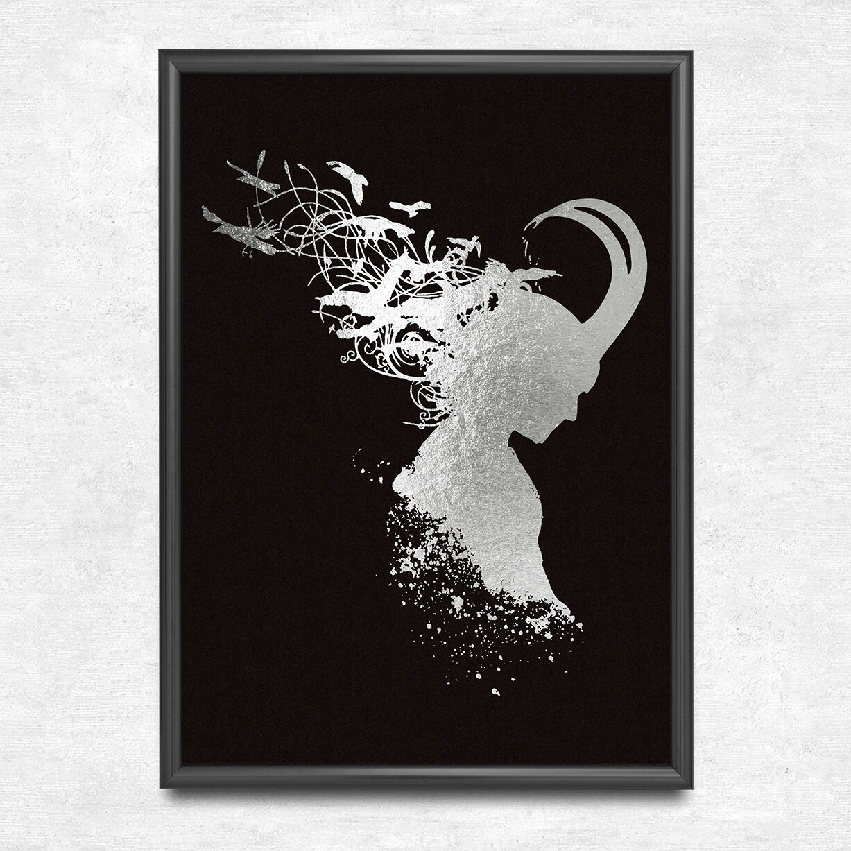 Постер Локи / плакат для интерьера Loki. Марвел, Marvel, комиксы, фильмы, игры